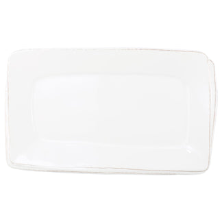 Vietri - Melamine Lastra Rectangular Platter - White | Findlay Rowe Designs
