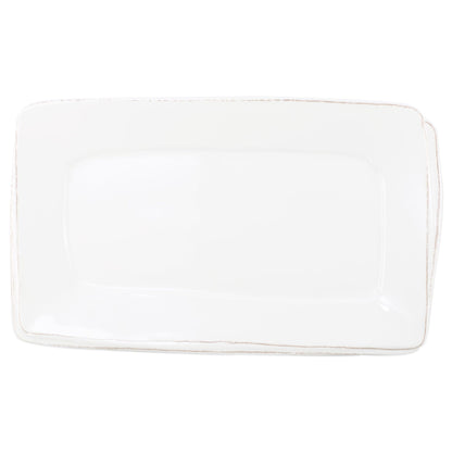 Vietri - Melamine Lastra Rectangular Platter - White | Findlay Rowe Designs