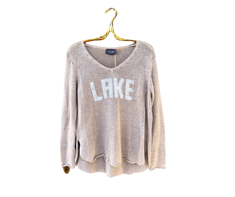 Wooden Ships - V-Neck - Lake | Findlay Rowe Designs